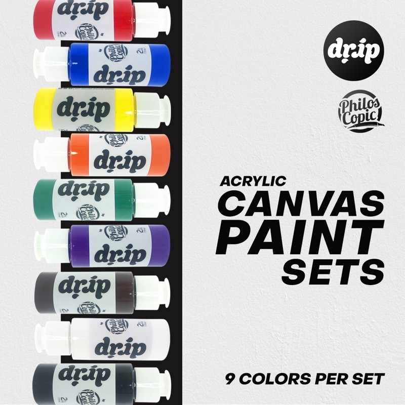 Drip Canvas / Fabric Paint SETS (SAVE MORE) Shoe Paint, Acrylic Sneaker ...