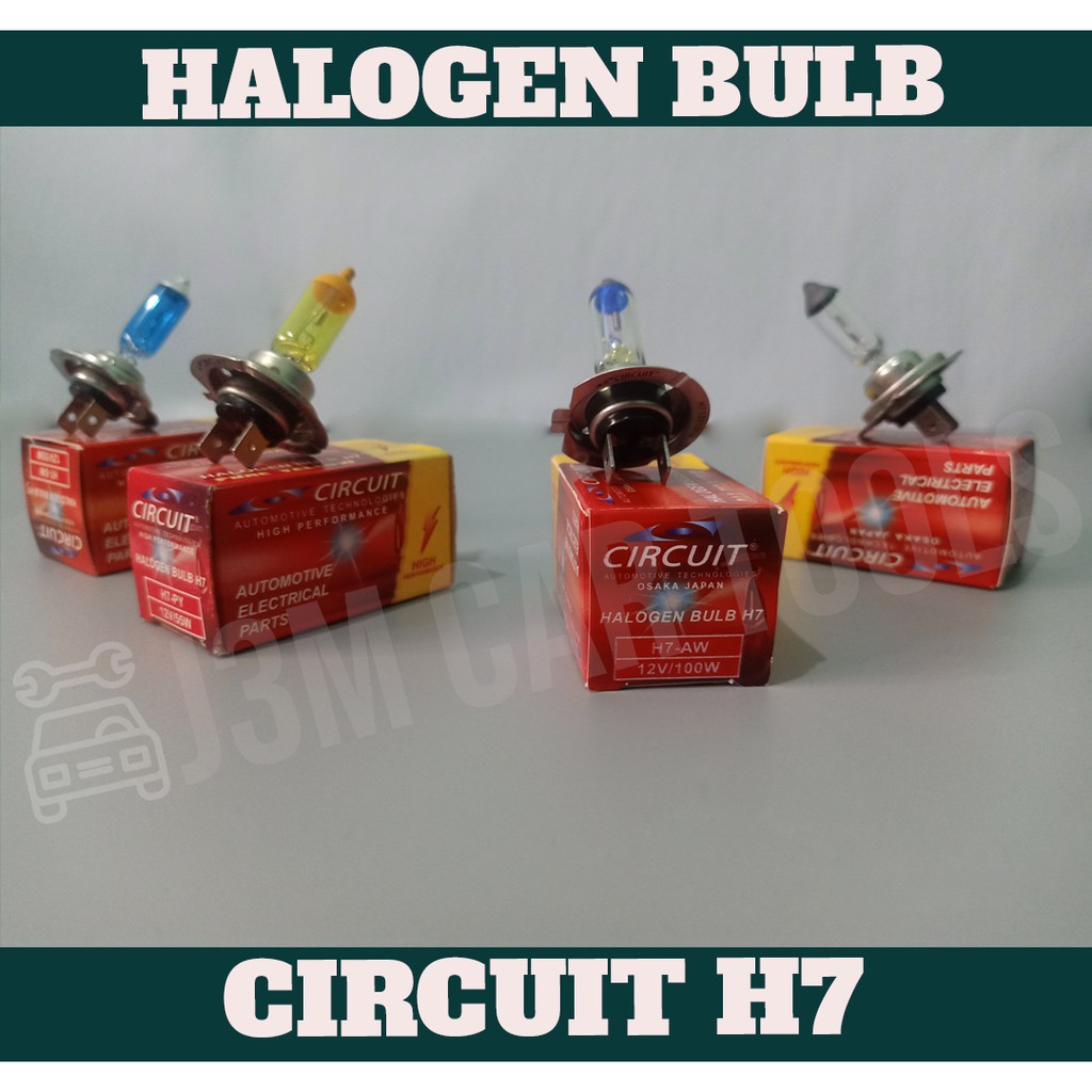 Halogen Bulb Circuit H7 12v 55w /100w ; 24v 70w /100w | Shopee Philippines