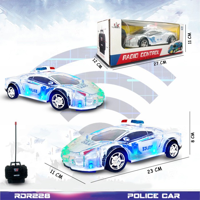 Remote Control Rc Police Car Police Radar Rdr228 | Shopee Philippines