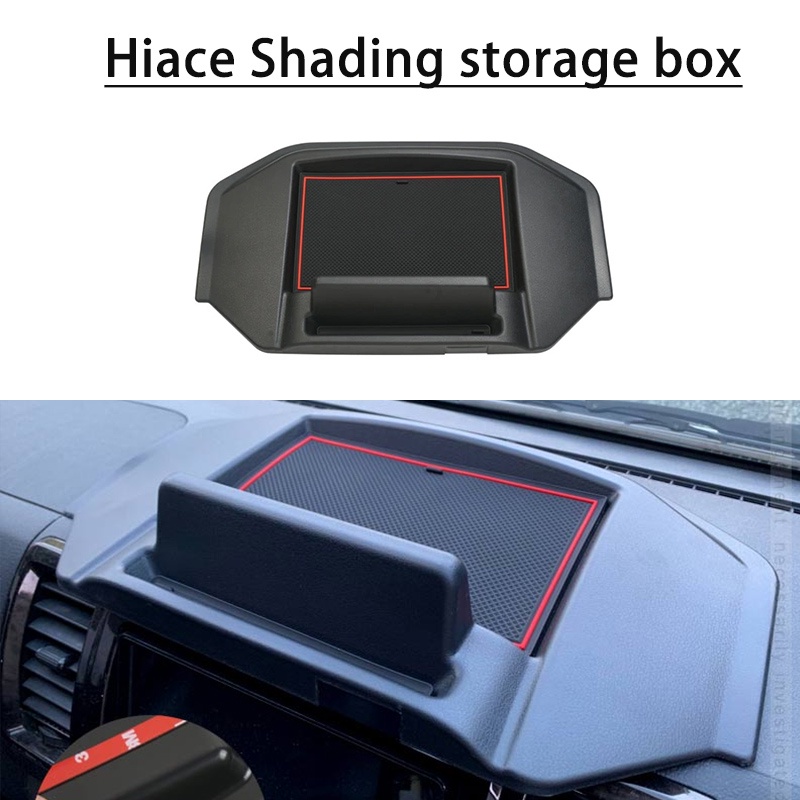Hiace commuter (2004-2018) kdh200 Shading storage box Dashboard tray ...