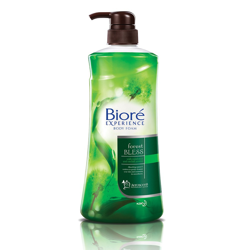 Biore Body Foam Forest Bless Pump 550 ml | Shopee Philippines