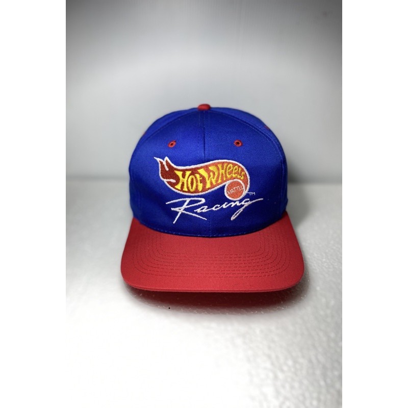 Hotwheels racing Cap Vintage blue red | Shopee Philippines