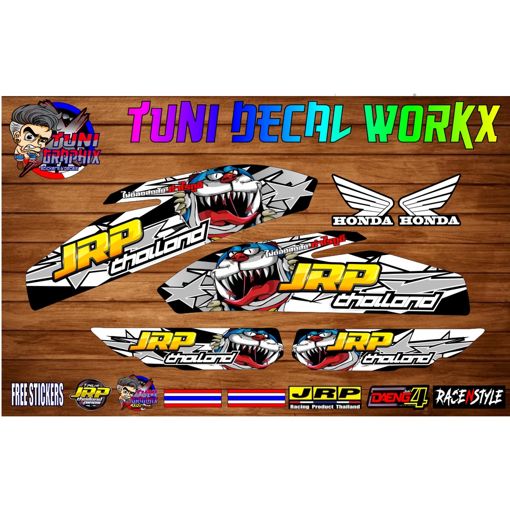 TMX / RUSI / PINOY / SKYGO / MOTOPOSH / DECALS STICKER ( JRP X SHARK ...