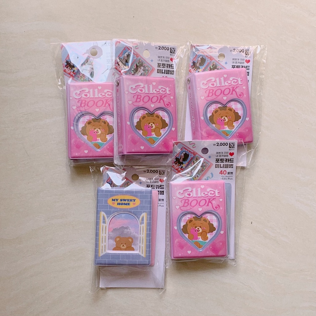 Daiso Korea Collect Book Binder for photocards | Shopee Philippines