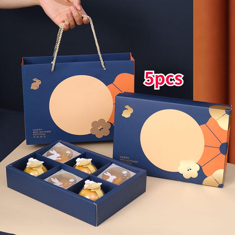 Mooncake Packaging Box Moon Cak Packing Bag Rabbit Mid Autumn Festival ...