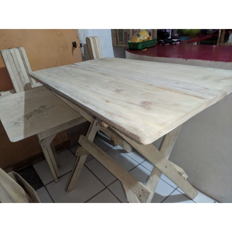 Native Table / Wooden Folding Table / Standard Size / Picnic Table ...
