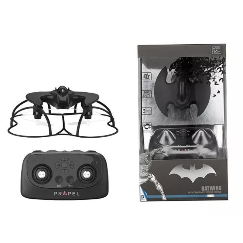 PROPEL Batman’s Batwing Drone Collectible (w/ Onboard HD Camera and ...