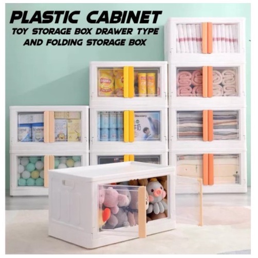 Storage Cabinet 1pc Drawer Type 72L/32L Storage Box Baby Storage Locker Children Cabinet ...