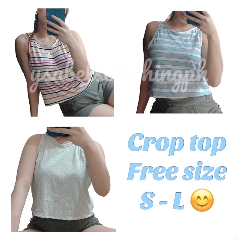 Crop Top Sando for Women Pambahay Sando Samll to Large | Shopee Philippines