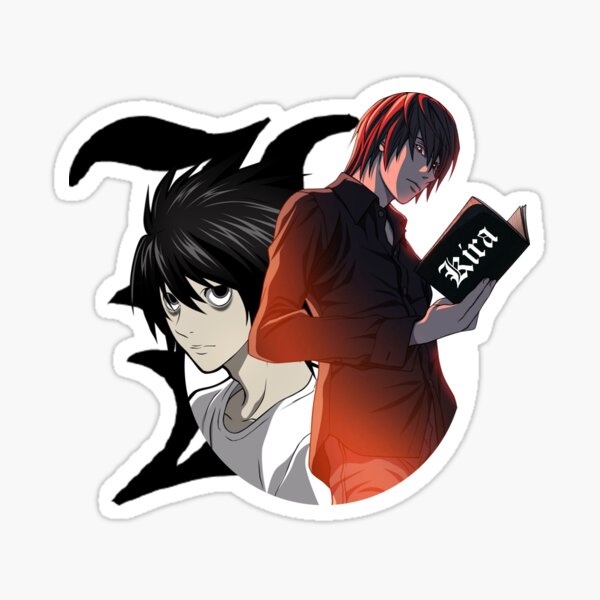 Anime Stickers / Death Note Anime Sticker Collection / Laminated Vinyl ...