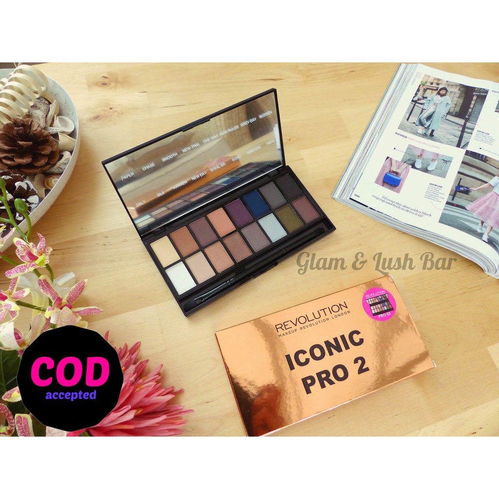 On Hand Makeup Revolution Iconic Pro 2 Palette Shopee Philippines