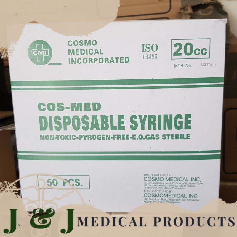 20cc Disposable Syringe (50PCS) | Shopee Philippines