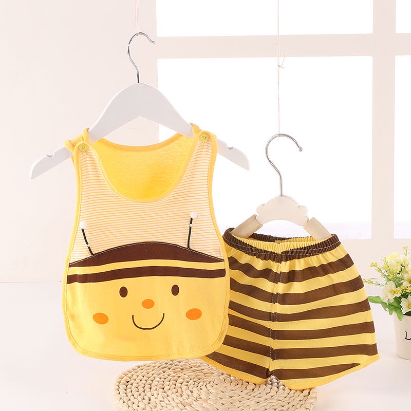 fart clothes Baby one-piece dress summer boy baby jumpsuit 3-6-12 month ...