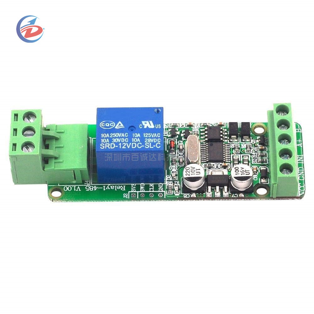 Modbus-Rtu 1 Channel 12V Relay Module Switch Input/Output RS485/TTL | Shopee Philippines