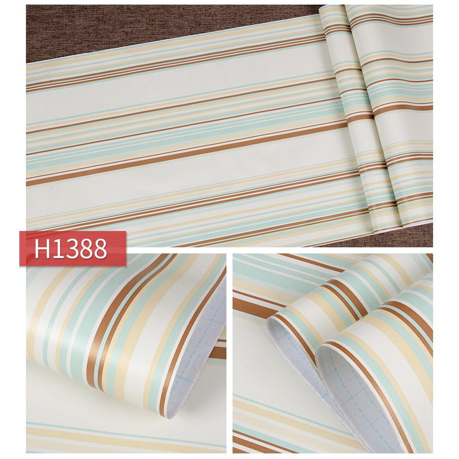 Pvc Wallpaper 10 meters self adhesive home decor sticker | Shopee ...