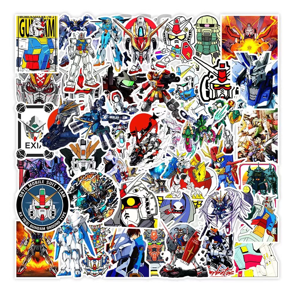 CSS.50Pcs/Set Japanese Animation Collection Cartoon Graffiti Waterproof ...
