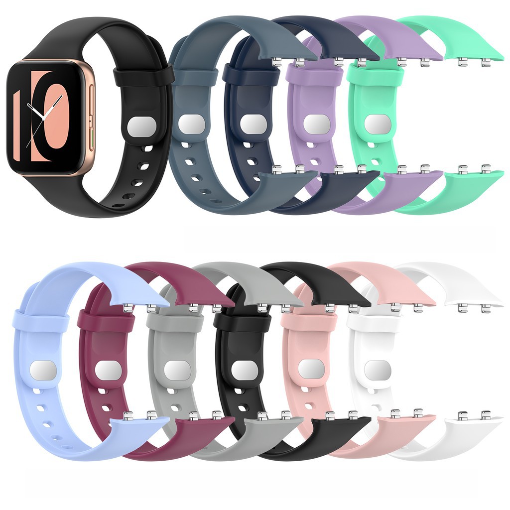 Silicone Watch Strap For OPPO Watch 41mm 46mm Watchband Soft Breathable ...