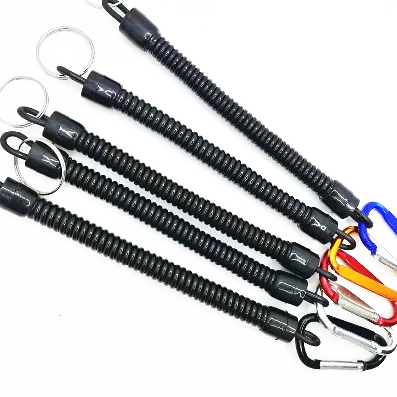 Lost rope Lure fishing gear tools guard rod rope spring lanyard ...