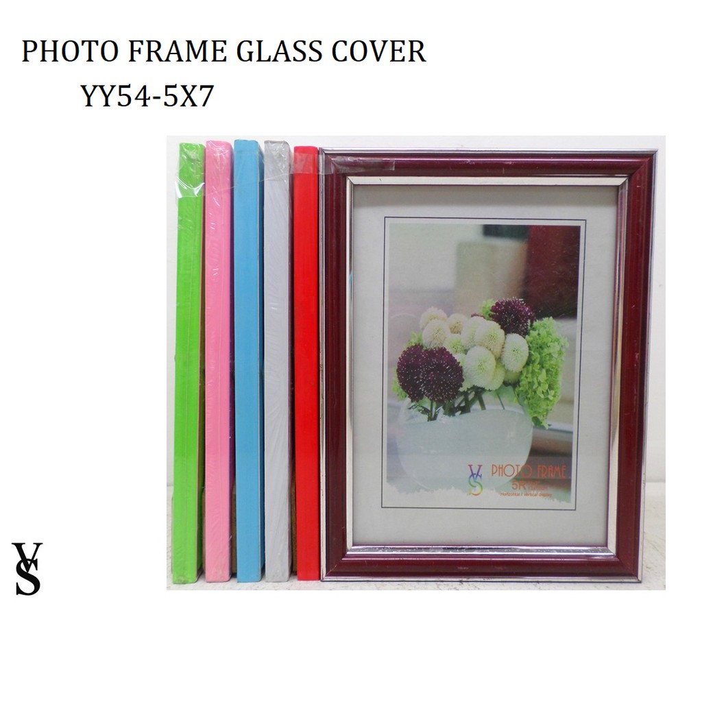 [VS] PHOTO FRAME ACETATE COVER 5x7 5r 13x18cm (YY54-5x7) | Shopee ...