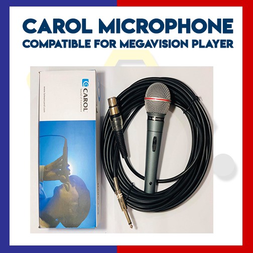 Carol Microphone with Heavy-Duty Mic Wire 10 meters - Compatible for ...