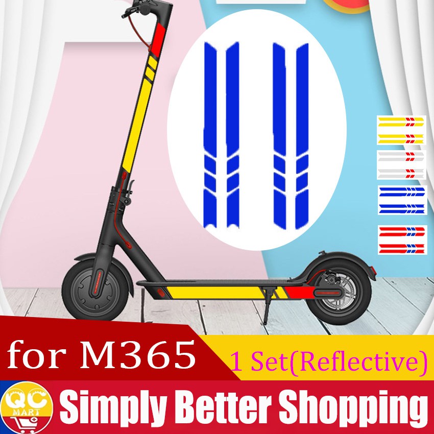 Electric Scooter Sticker Reflective Sticker Waterproof Side Night ...