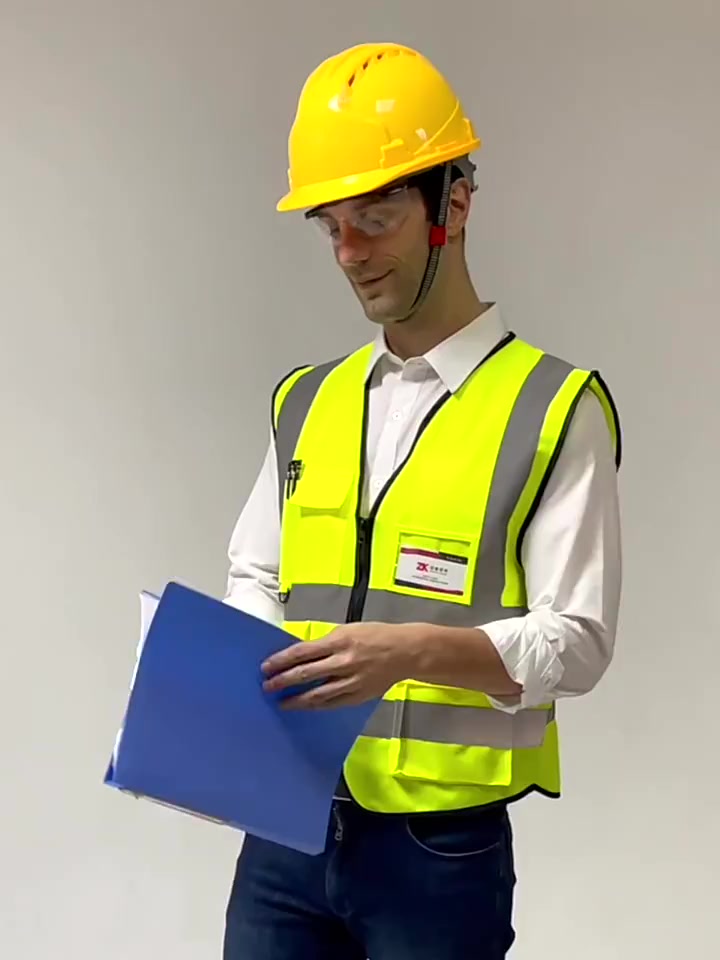 Adult Safety Vest Visibility Reflective Vest Adjustable Safety Warning ...