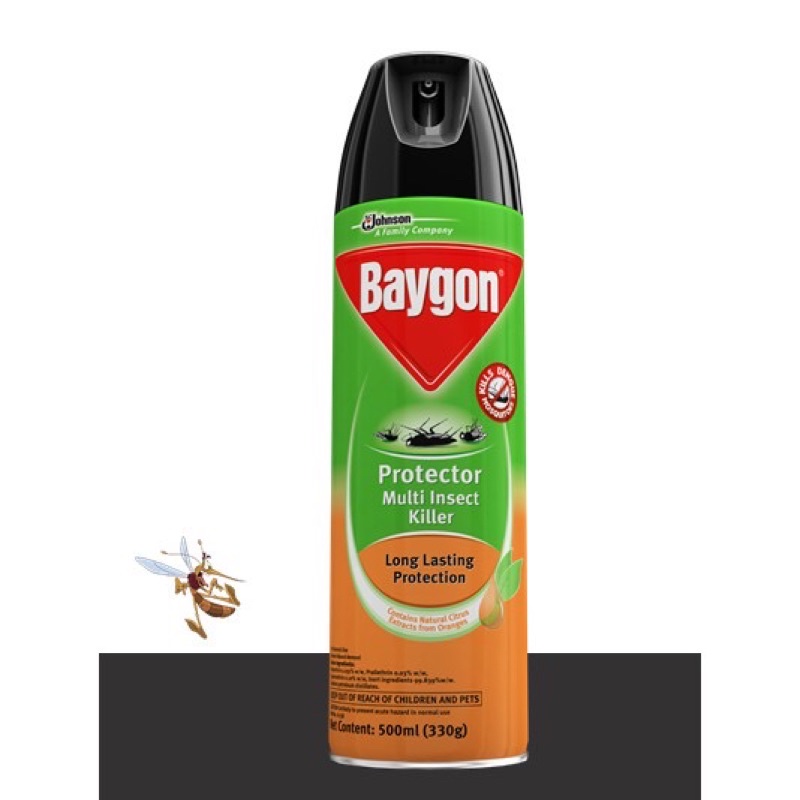 Baygon Protector Multi Insect Killer 500mL | Shopee Philippines