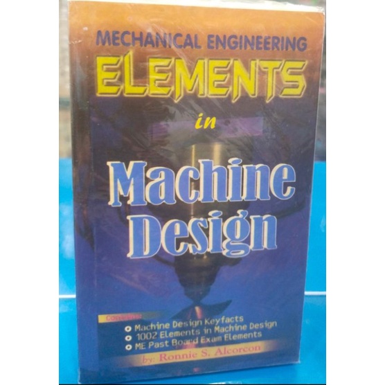 ELEMENTS IN MACHINE DESIGN (Formula)by Alcorcon | Shopee Philippines