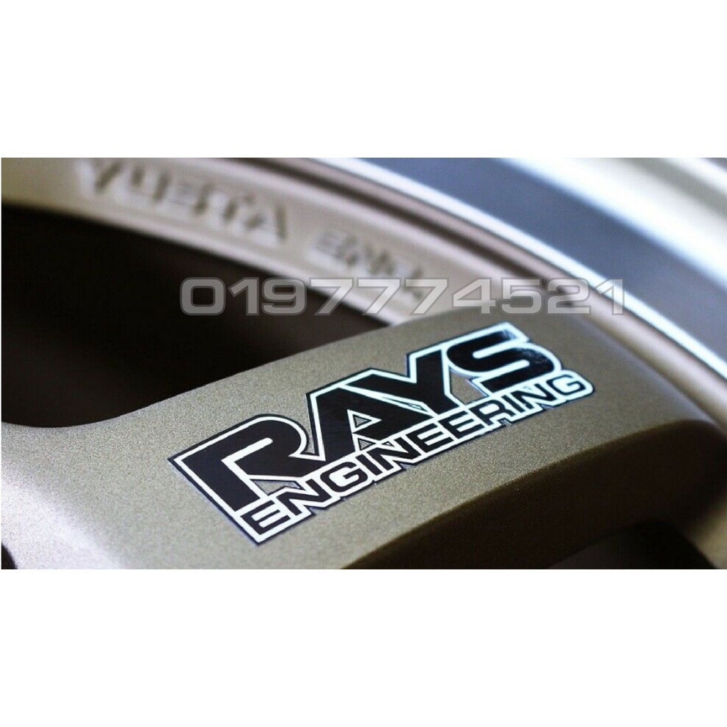 Sticker rim TE37 Volk Rays | Shopee Philippines
