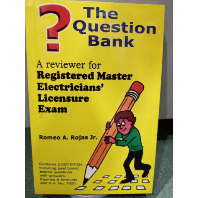 The QUESTION BANK RME | Shopee Philippines