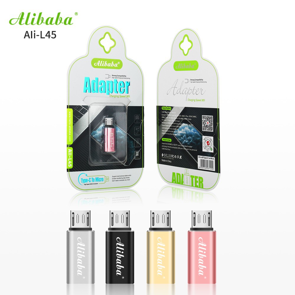 Alibaba Ali-L45 Adapter(Typec To Micro/Ios To Typec/Ios To Micro/Micro ...