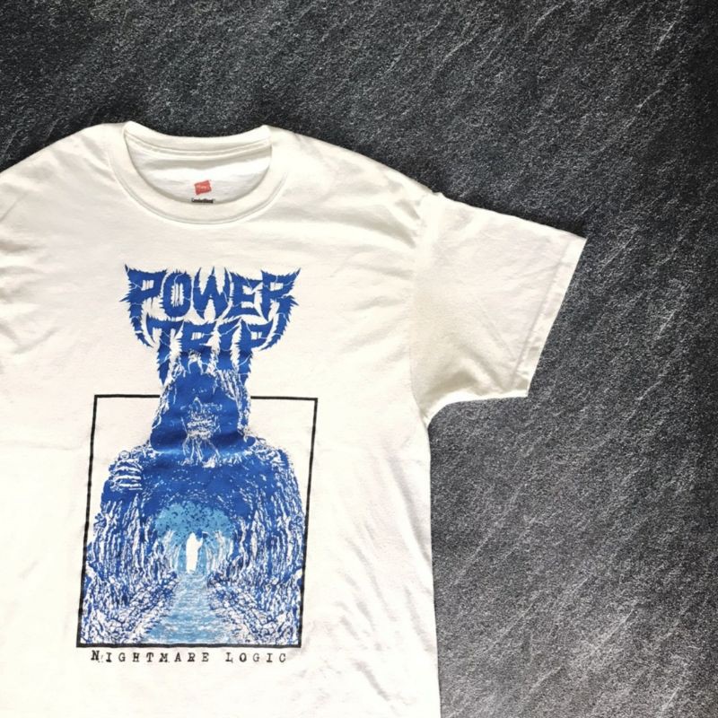 Power Trip Band T-Shirt "Nightmare Logic" Official | Shopee Philippines