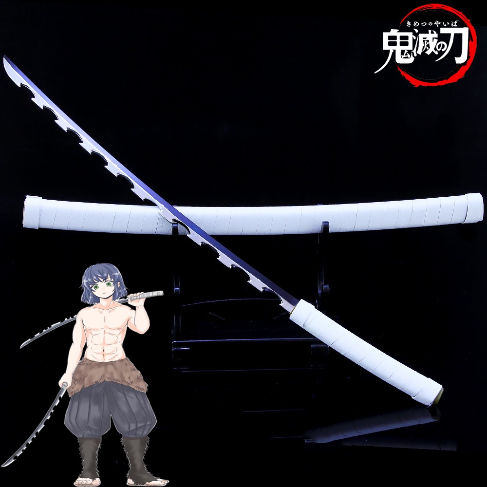 26cm Sword Demon Slayer Katana Agatsuma Zenitsu Nichirin Blade Kimetsu ...