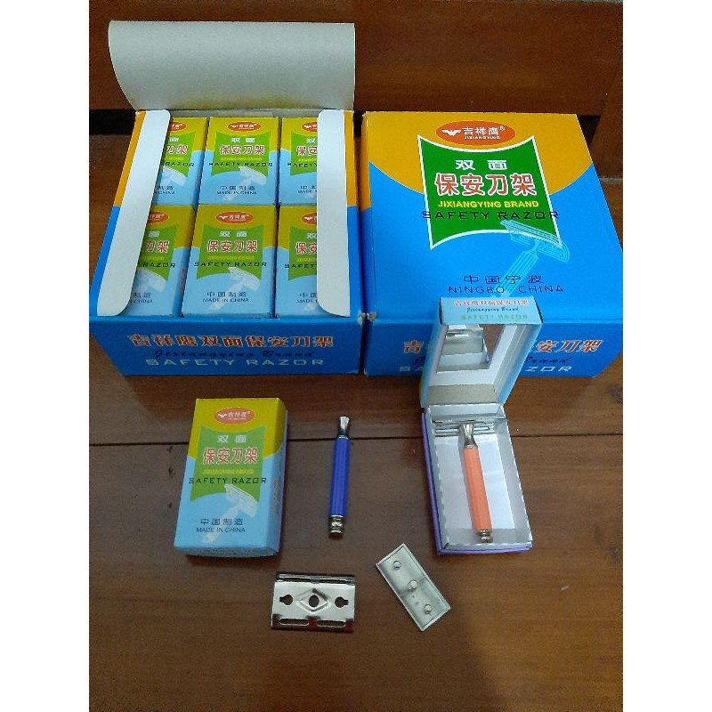 Old school beard scraping. Safety Razor | Shopee Philippines