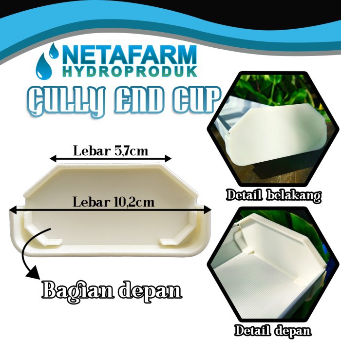 Hydroponic Gully Cap NFT End Cap - 1 pcs | Shopee Philippines