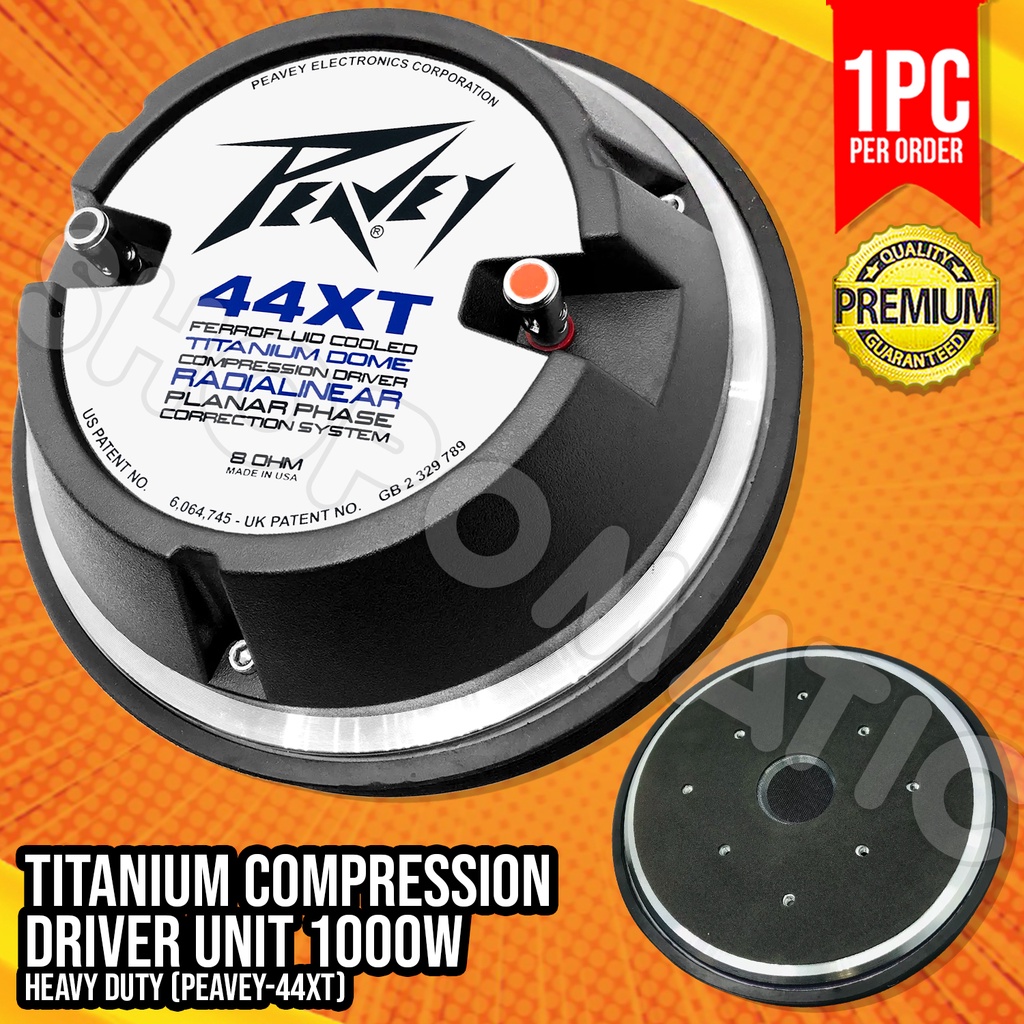 🟧 Peavey 44XT Titanium Compression Driver Unit 1000W Heavy Duty SALE 🟧 ...