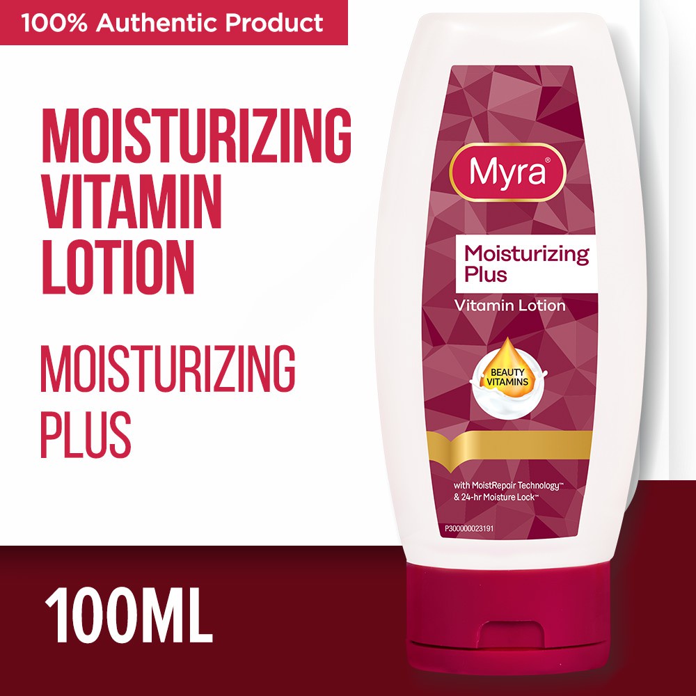Myra Moisturizing Plus Vitamin Lotion 100ml | Shopee Philippines