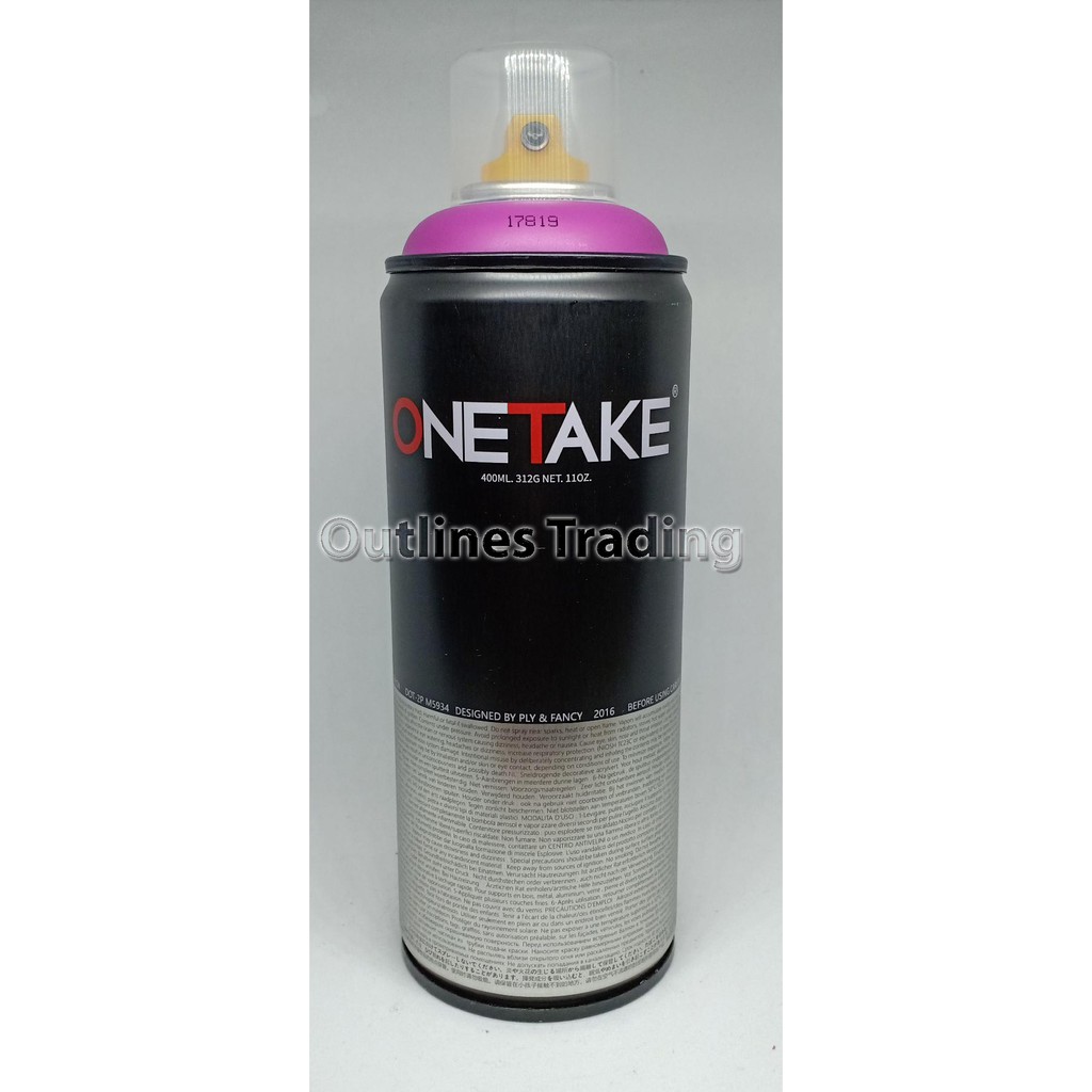 One Take Spray Paint (Full Purple 440-4) | Shopee Philippines