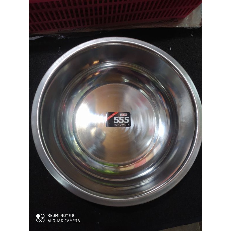 Stainless basin measuring 28 cm (2 pieces) | Shopee Philippines