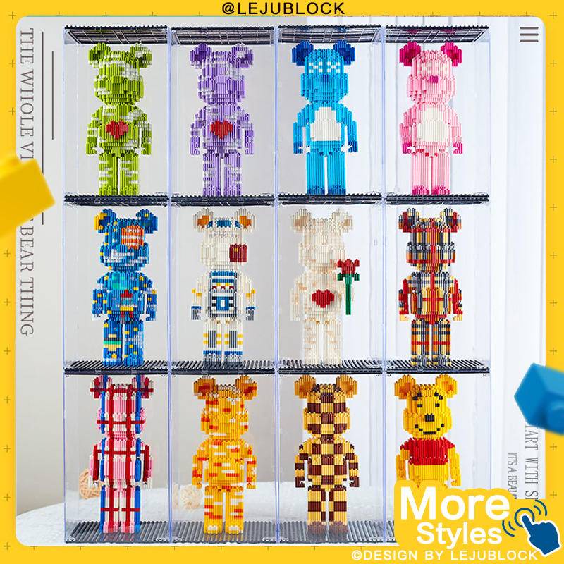 【LEJUBLOCK】Bearbrick building blocks toys for kids Gifts for Girls ...