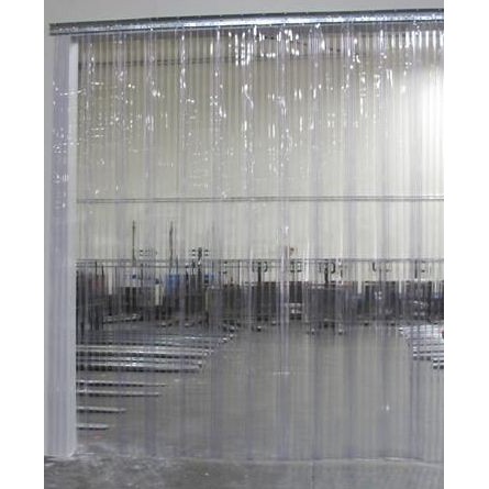 PVC PLASTIC CURTAIN (CLEAR 2mm Thick x 185mm Width x 45 Mtr Length ...
