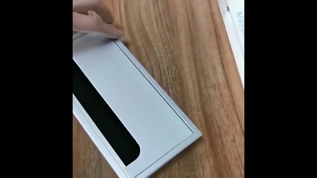 Rectangle Square Wire Box Computer Desktop Wire Hole Cover Cable Holder ...