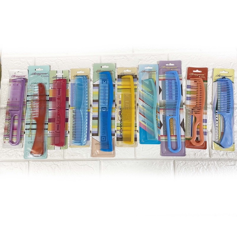 ORIGINAL SPRINGMAID UNBREAKABLE COMB/SUKLAY FOR MEN&WOMEN COMB INCARD ...