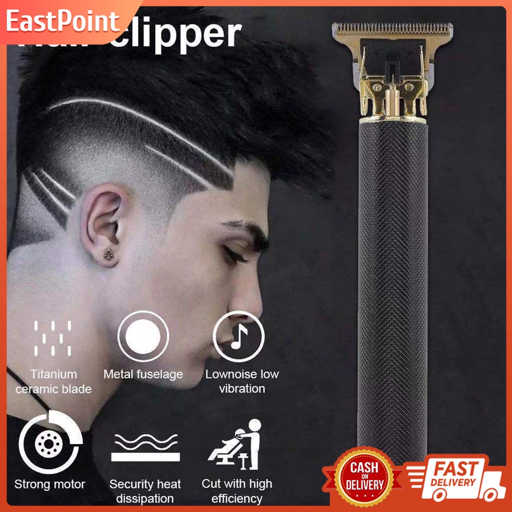 Electric Hair Clipper USB Rechargeable Beard Trimmer Battery And ...