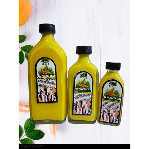 Ginger Liniment Oil Cream - Pain Reliever 25ml, 50ml, 100ml | Shopee ...