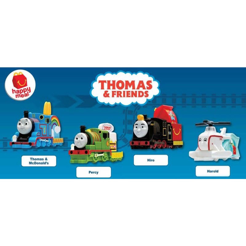 MCDO MCDONALD'S HAPPY MEAL THOMAS AND FRIENDS | Shopee Philippines