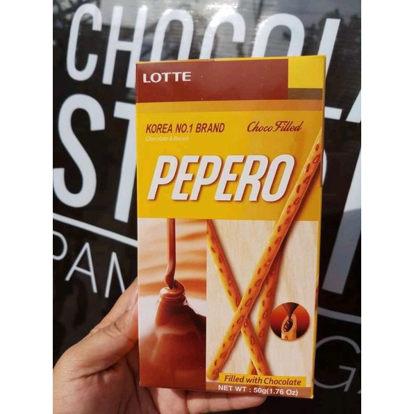 Lotte Pepero Chocolate Sticks 1 Box Shopee Philippines