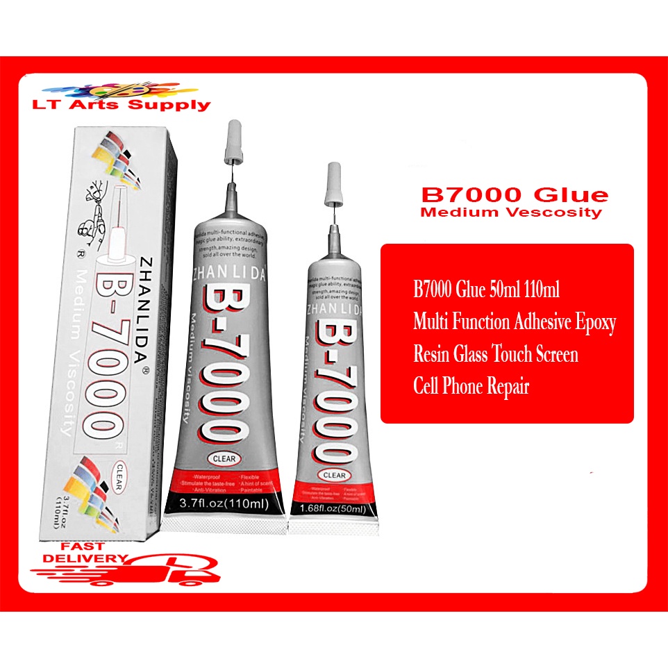 B7000 Glue 50ml / 110ml Multi Function Adhesive Epoxy Resin Glass Touch Screen Cell Phone Repair ...
