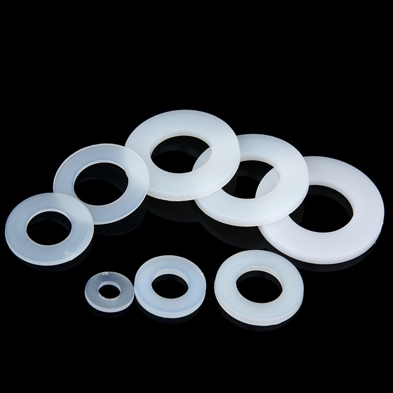 M2-M24 Nylon Gasket Rubber Plastic Insulation Screw Washer Round Flat ...
