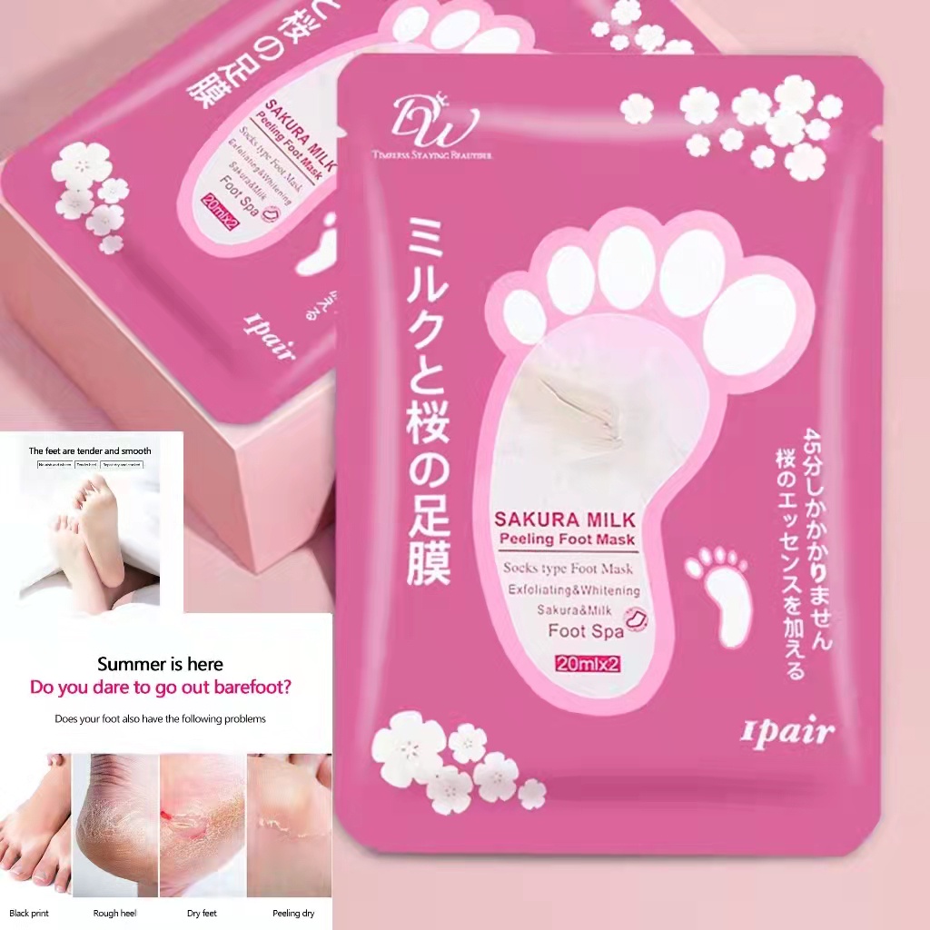 Sakura Milk Japan Foot Mask 40ml | Shopee Philippines